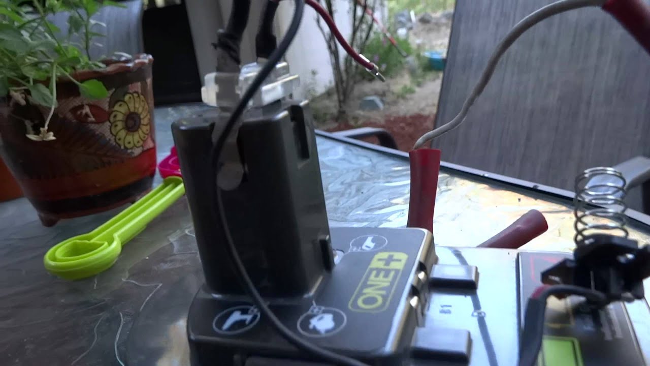 Ryobi 18v powered trolling motor. - YouTube