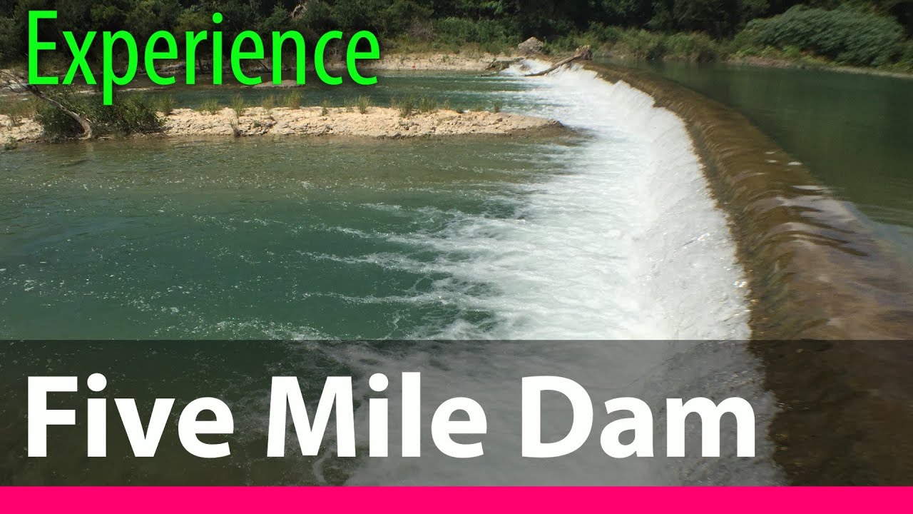 Five Mile Dam Park - Blanco River - San Marcos, Texas - YouTube
