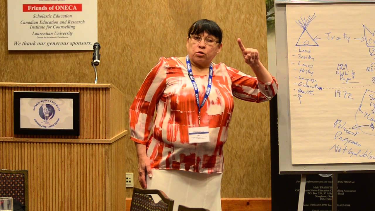 ONECA Conference 2013 - Sharon Venne - YouTube