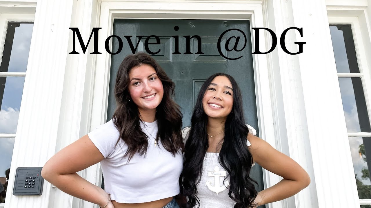 VLOG: Move into Delta Gamma @UIUC + Room Tour! - YouTube