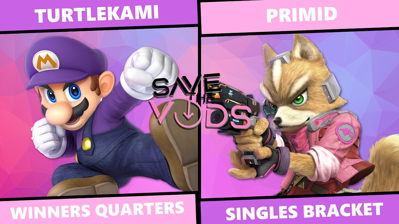 Save The Vods #62: Winners Quarters - Turtlekami (Mario) vs Primid (Fox ...