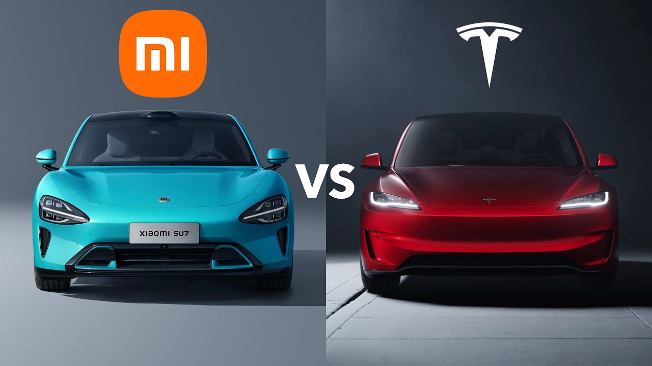 Xiaomi SU7 Max vs Tesla Model 3 Performance - Crazy Fast EVs! The Best ...