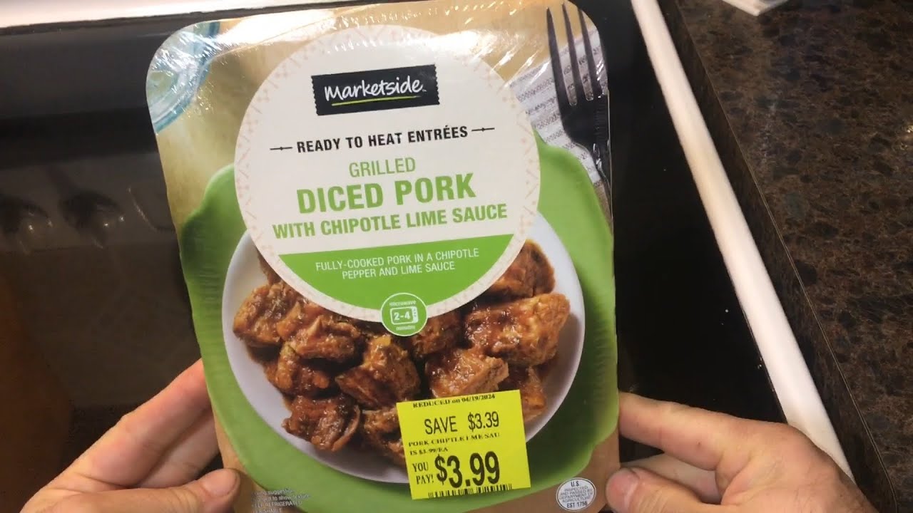 Walmart Clearance Lets try Marketplace Diced Pork with Chipotle Lime ...