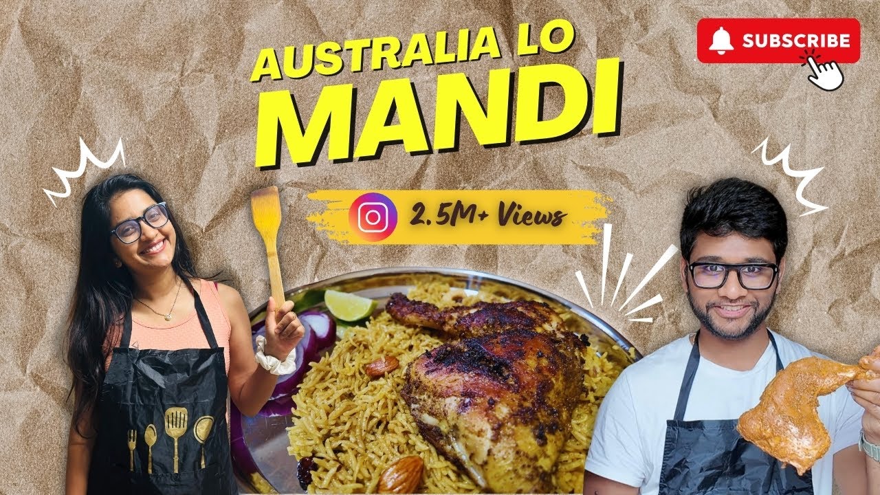 Watch my husband create the perfect homemade Mandi, packed with flavor ...