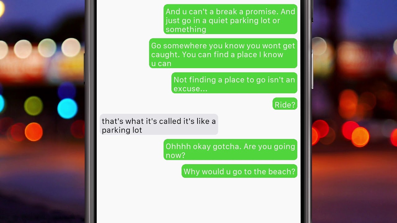 All texts between Michelle Carter and Conrad Roy in his last day - YouTube