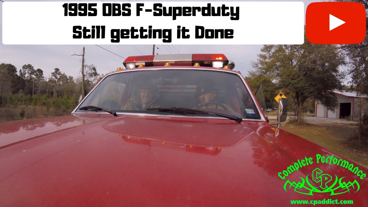 1995 Ford Fire Truck - Beech Grove VFD - Still In Service - Part 1 ...