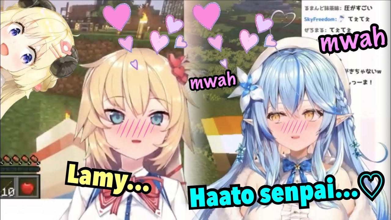 【ENG SUB】Watame witnesses Lamy and Haato flirting - YouTube