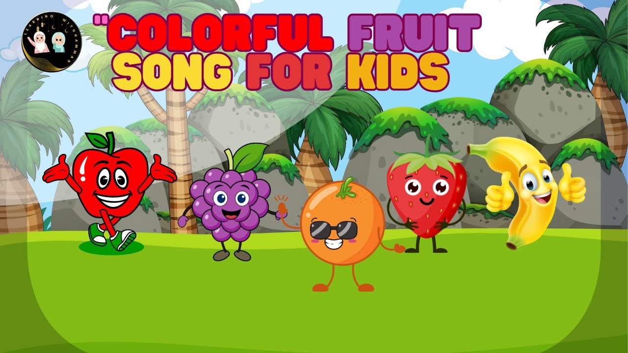 Fruits | Pre School | Learn English Words (Spelling) Video For Kids and ...