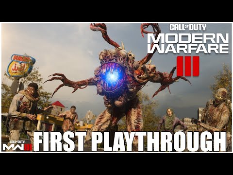 My First Playthrough! Mimic Boss Fight! MW3 Zombies! Modern Warfare 3 ...