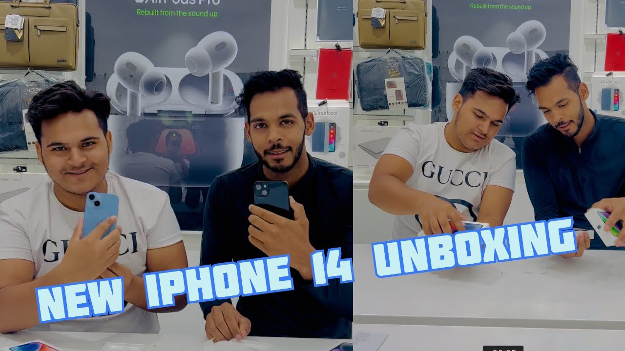 Apple iphone 14 unboxing || ek साथ दो दो iphone aa gaya - YouTube