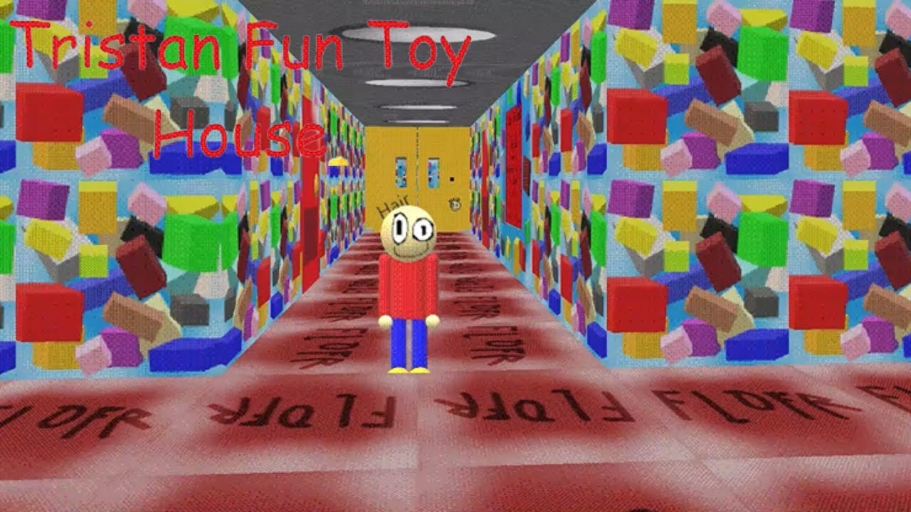 [ARCHIVED]Tristan Plays Tristan Fun Toy House Baldi basics Mod - YouTube