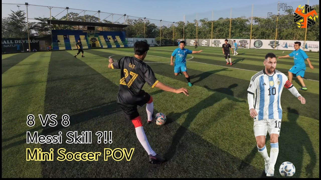 Messi Skill?! Penuh Dengan Skill dan Peluang Goal! Mini Soccer POV ...