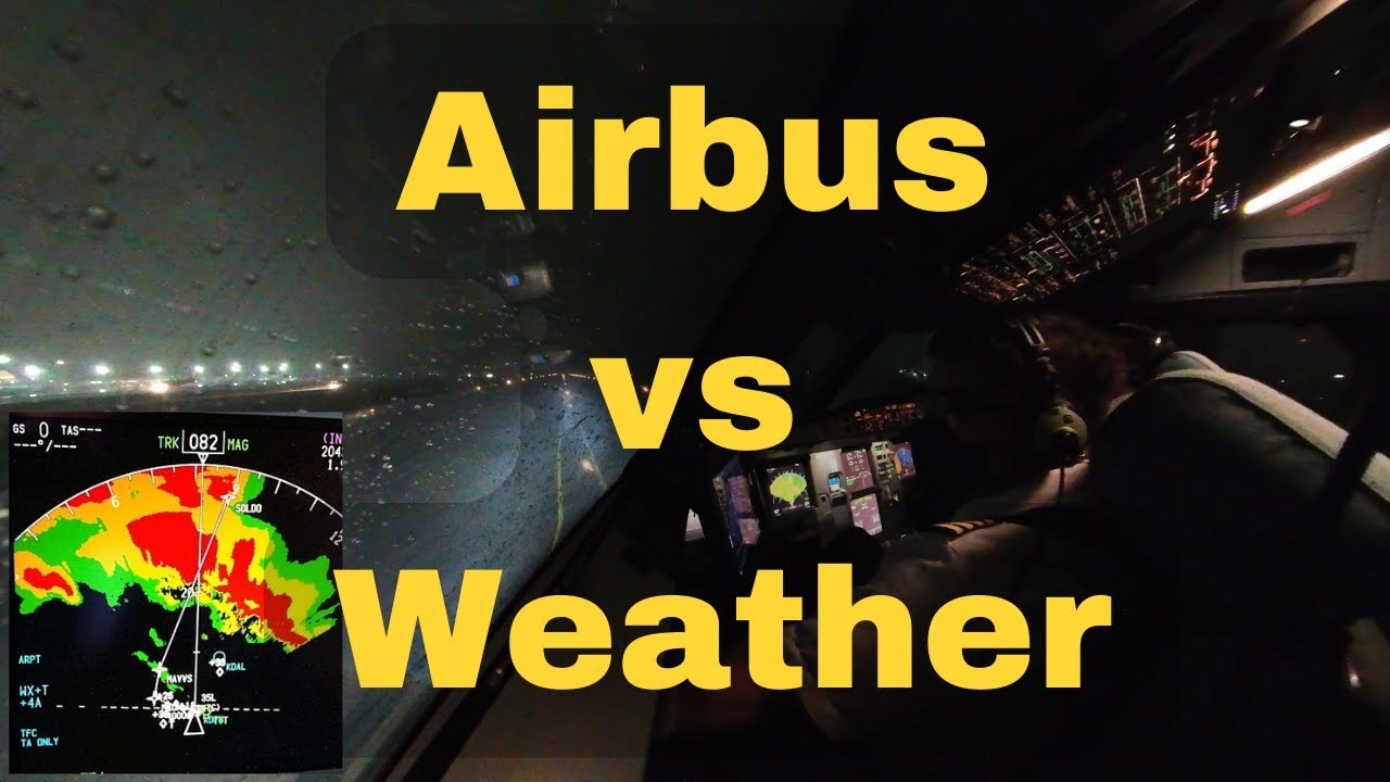 Airbus A320 racing against a thunderstorm at Mactan, Cebu Philippines ...