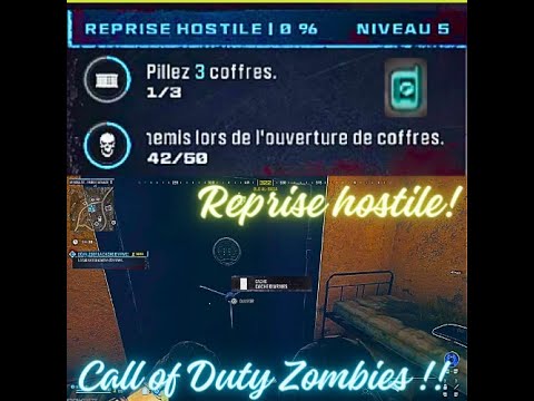 [ZOMBIE] Call of Duty® MW3 - Reprise hostile - Pillez 3 coffres et éliminez 50 Zombies - YouTube