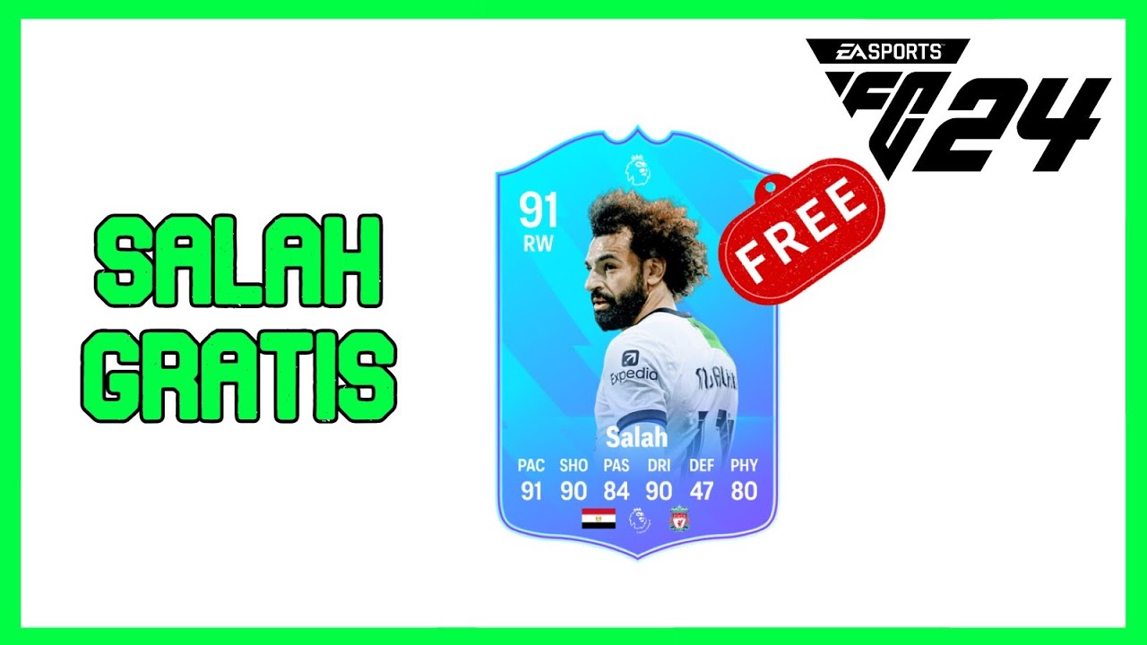 Cómo CONSEGUIR a Salah POTM GRATIS en EA FC 24💸 - YouTube