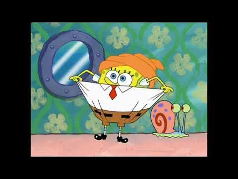 Spongebob's Stretching His Pants For 1 Minute! - YouTube