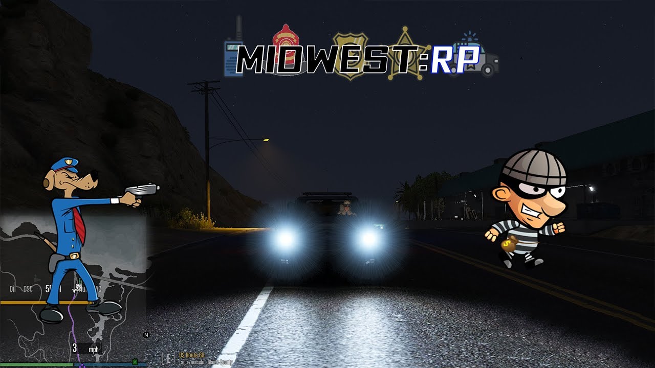 Midwest RP - GTA 5 Roleplay - 14 - I Died! - Shoot-out / High Speed ...