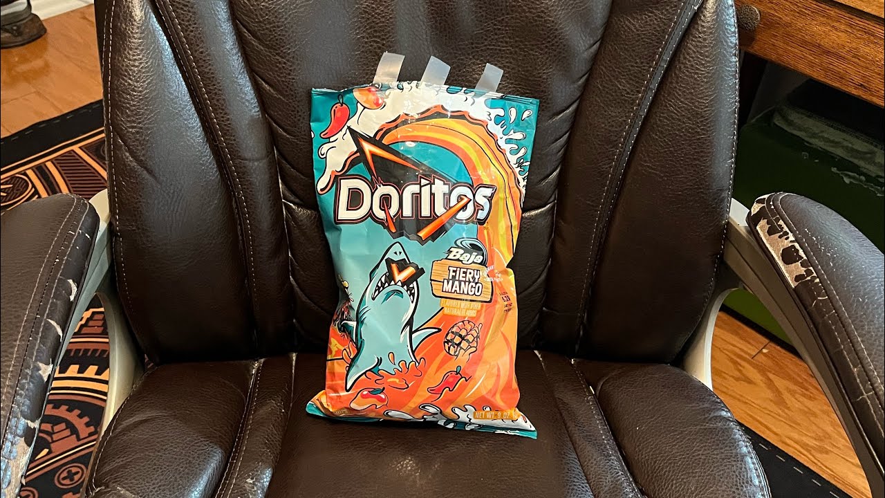 Doritos Baja Fiery Mango Chip Review - YouTube