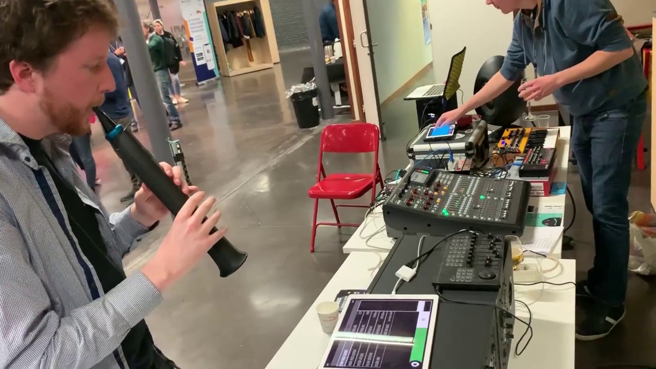 BLEASS INSTANT #14 (BLEASS groovebox controlled by the sylphyo wind ...