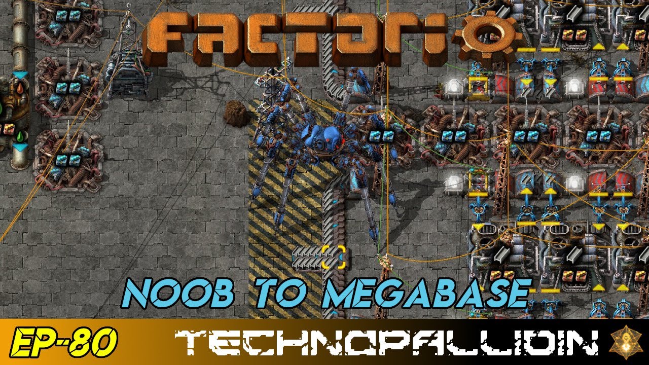 EP-80: Mega Base Science Part 3! - Factorio, Noob to Megabase Klendathu ...