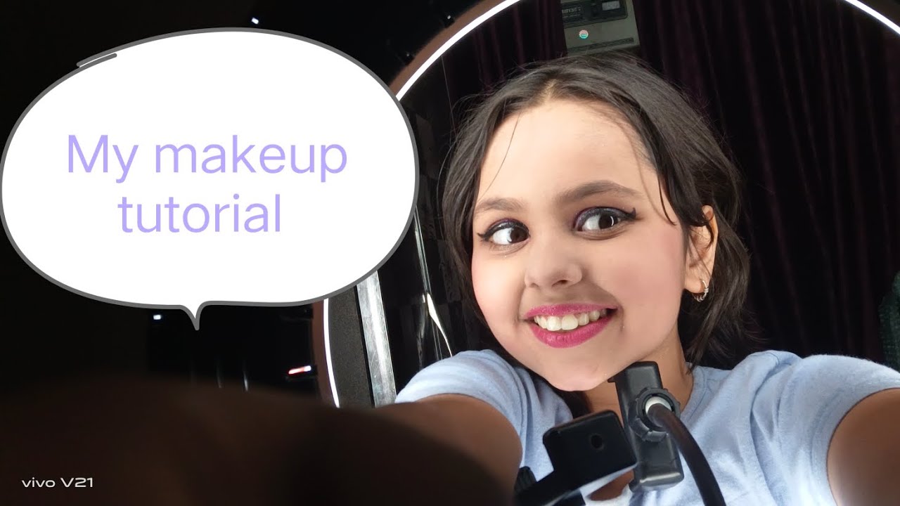 My first makeup 💄 tutorial easy steps 😍 Like share and subscribe # ...