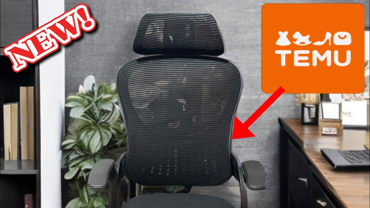 Temu Desk Chair Assembly and Review - YouTube