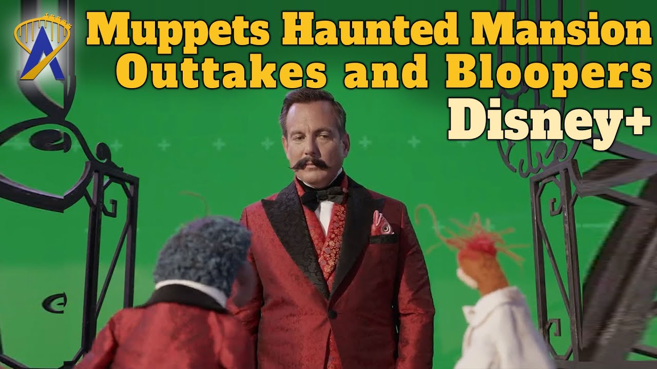 Bloopers and Outtakes from Muppets Haunted Mansion on Disney+ - YouTube