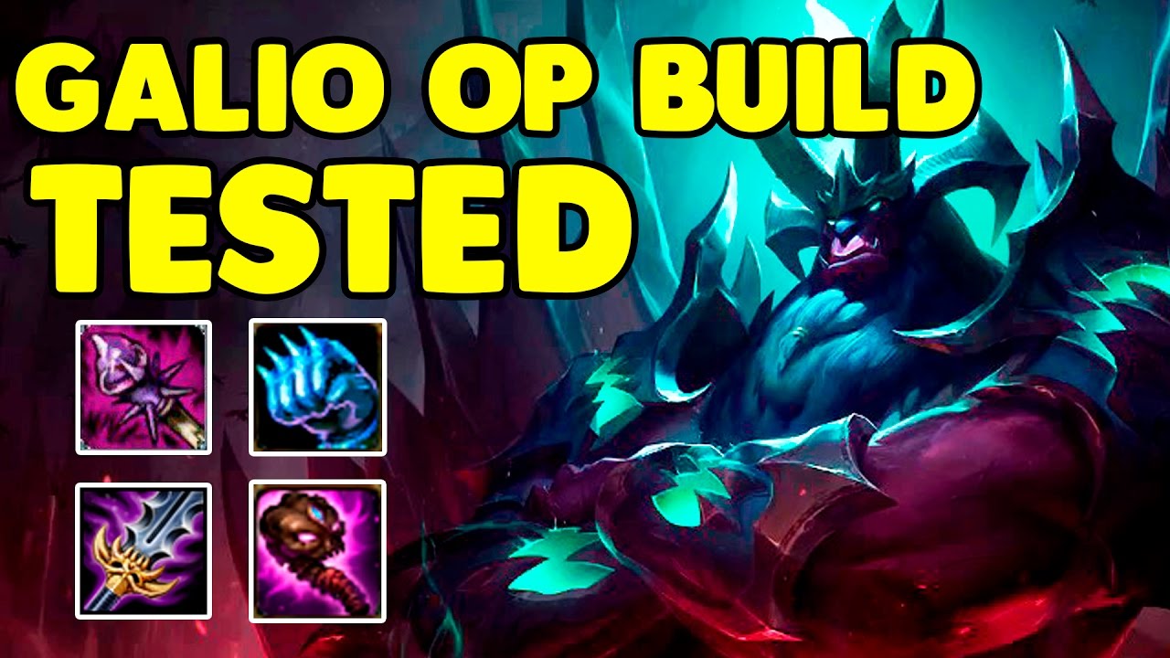 GALIO BUILD OP | ¿El nuevo Galio esta roto? | SOY UN DEMONIO - YouTube