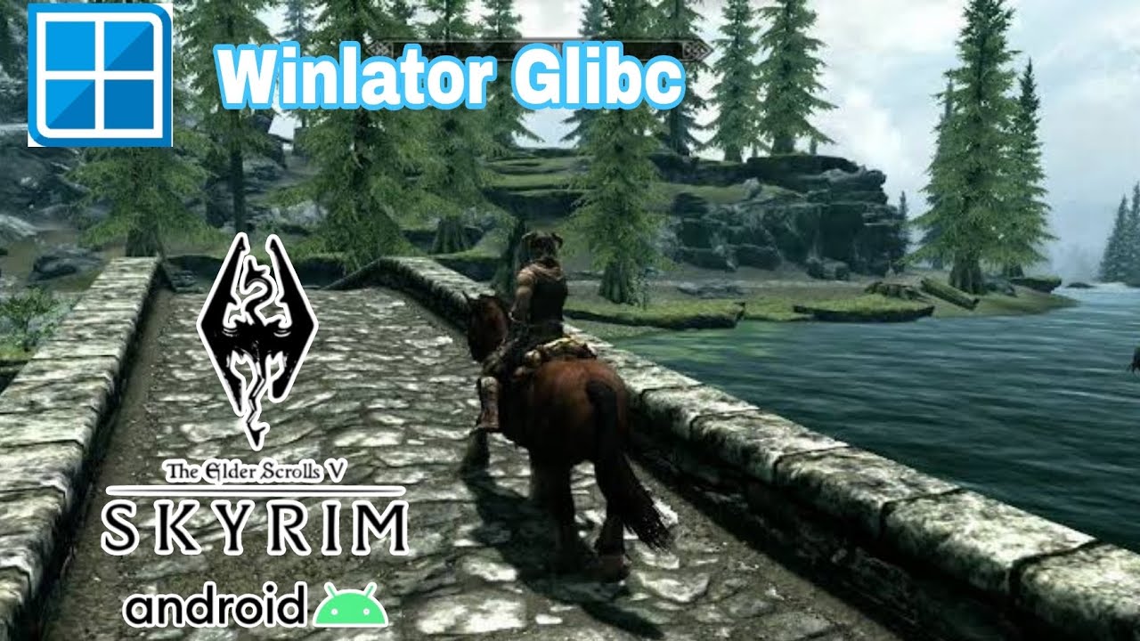 The Elder Scrolls V: Skyrim | Android SD 860 | Winlator Gameplay ...