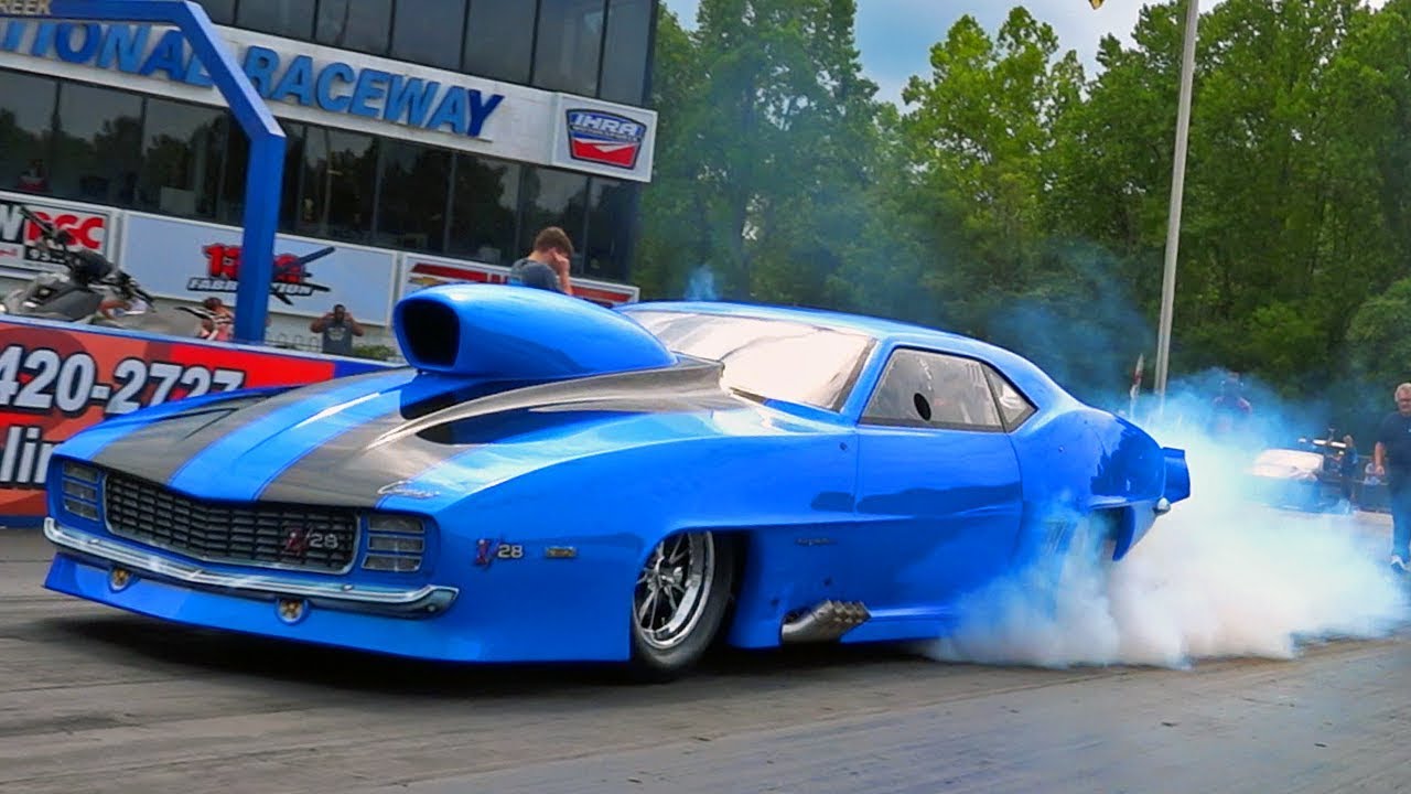 DEAN MARINIS / HARRY PAPPAS DEBUT NEW PRO MOD CAMARO! - YouTube