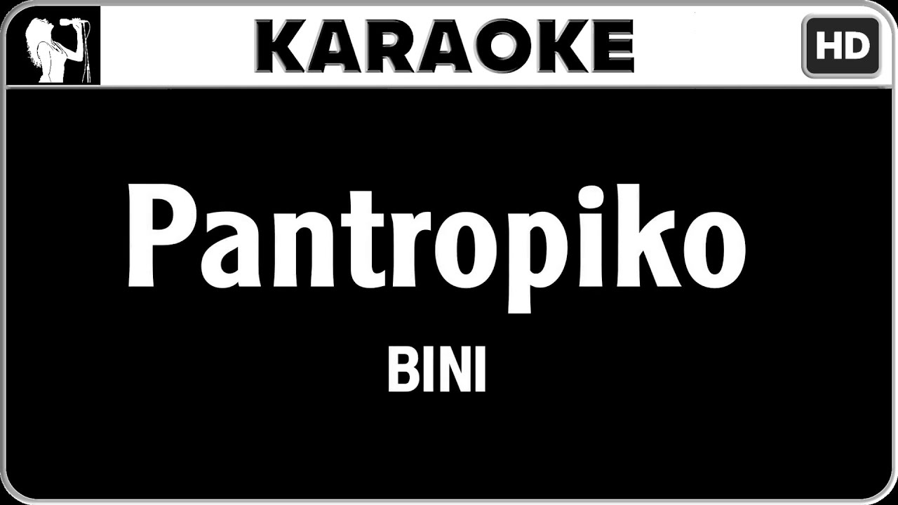 BINI - Pantropiko (Karaoke Version) | HQ Audio - YouTube