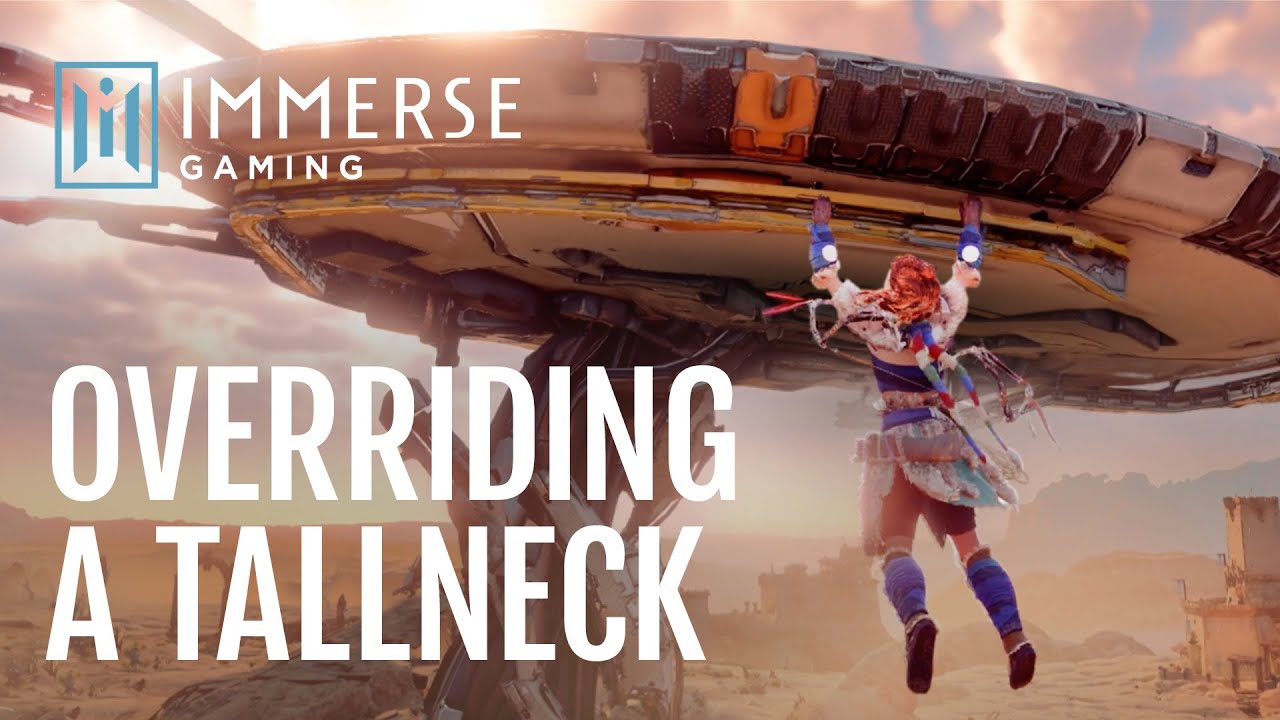 Horizon Zero Dawn Tallneck with Immerse Gaming spatial audio - YouTube