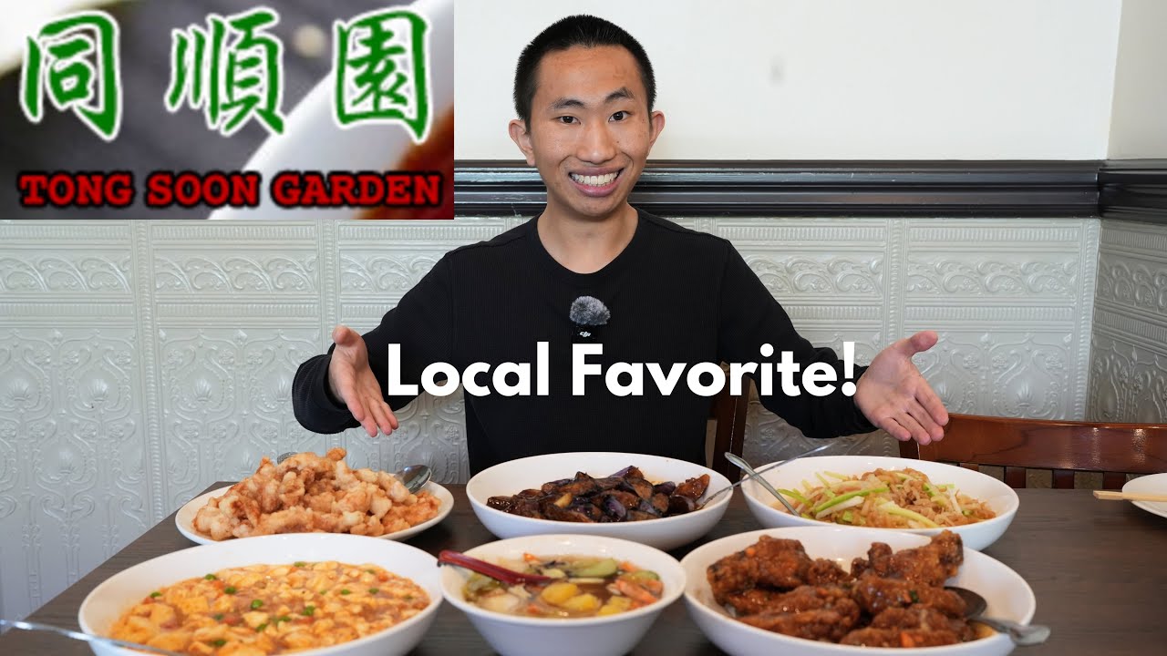 Korean Chinese Food At A Local Favorite | Tong Soon Garden!!! - YouTube
