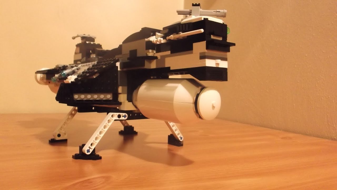 Lego Republic Frigate Custom MOC - YouTube