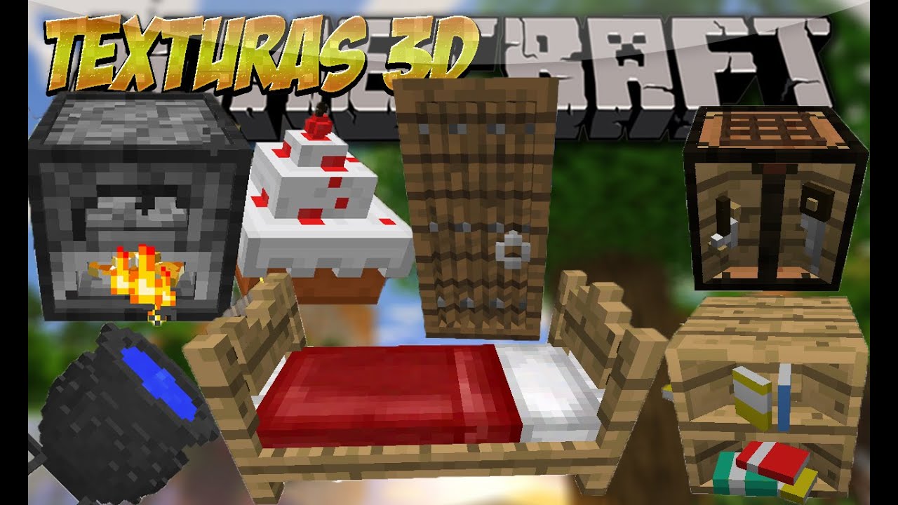 Minecraft Textura - Descargar E Instalar La Mejor Textura En 3D ...