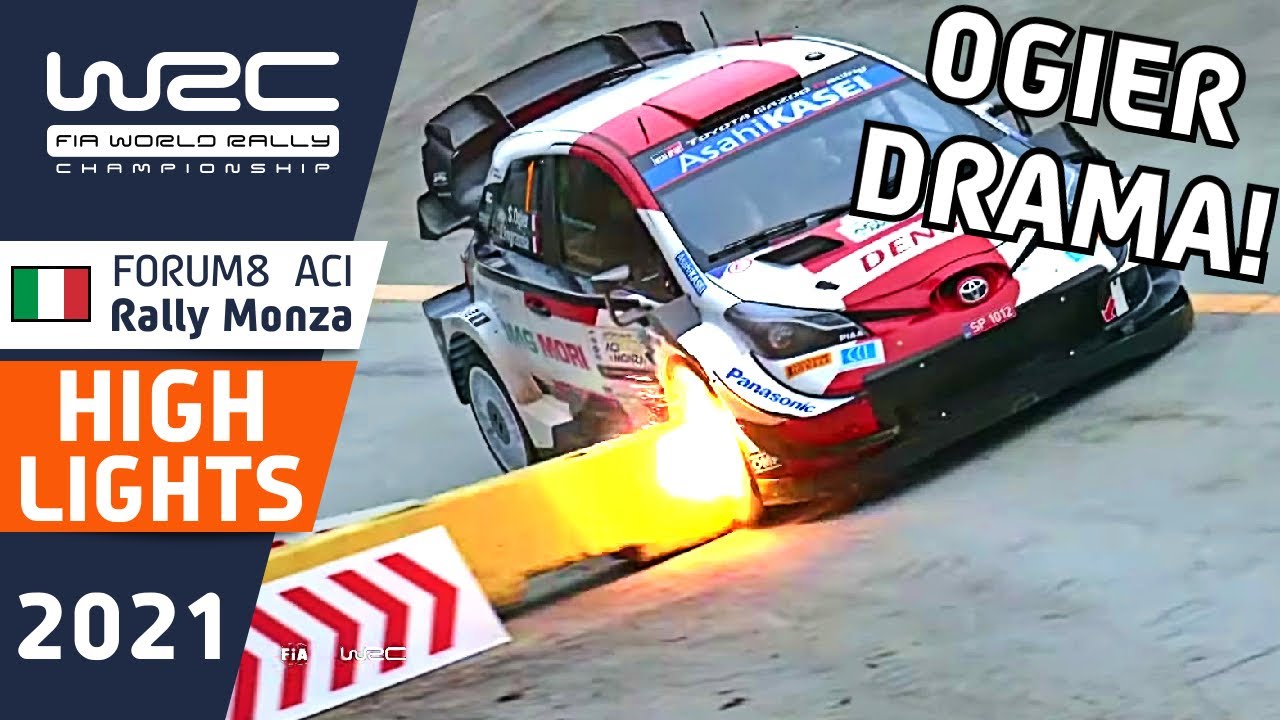WRC Rally Highlights - Final Morning of WRC FORUM8 ACI Rally Monza 2021 ...