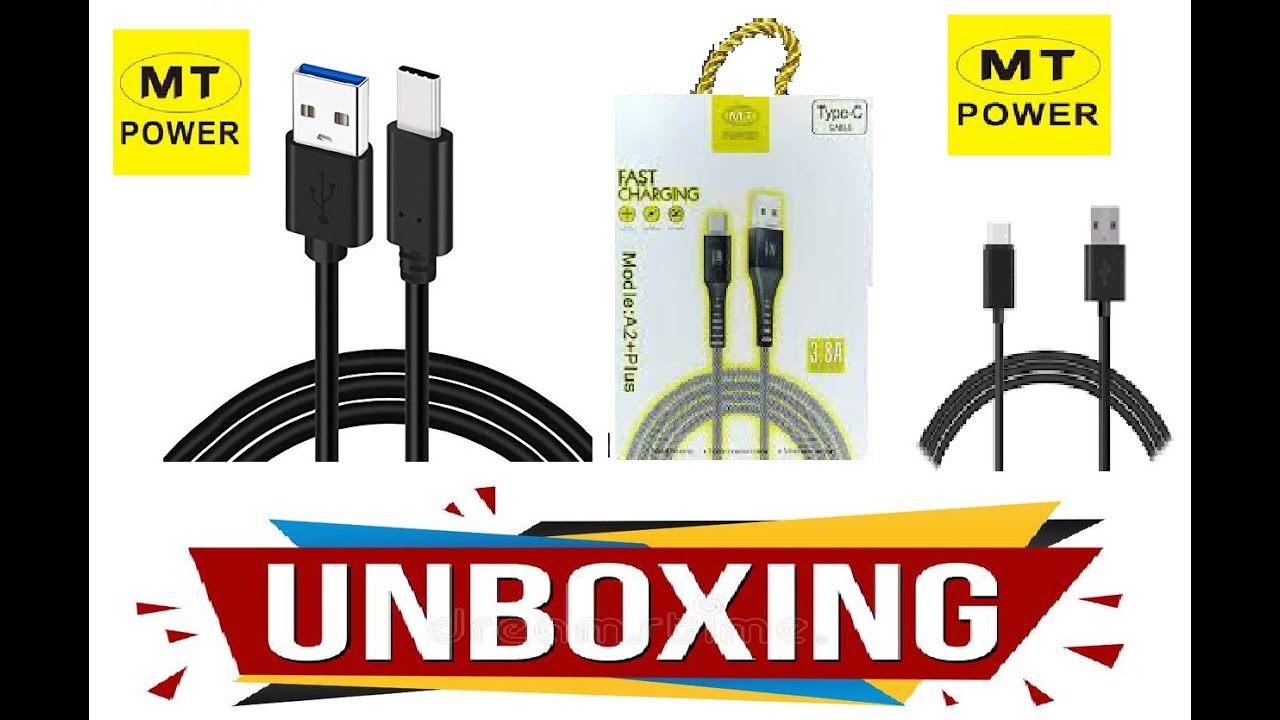 MT POWER MT_ Typ C cable fast charging cable 3.8 A OUTPUT Cable ...