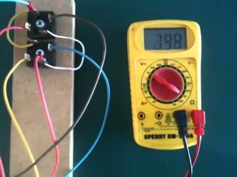 Ceiling Fan Wind Turbine Generator Alternator Free Energy! YouTube ...