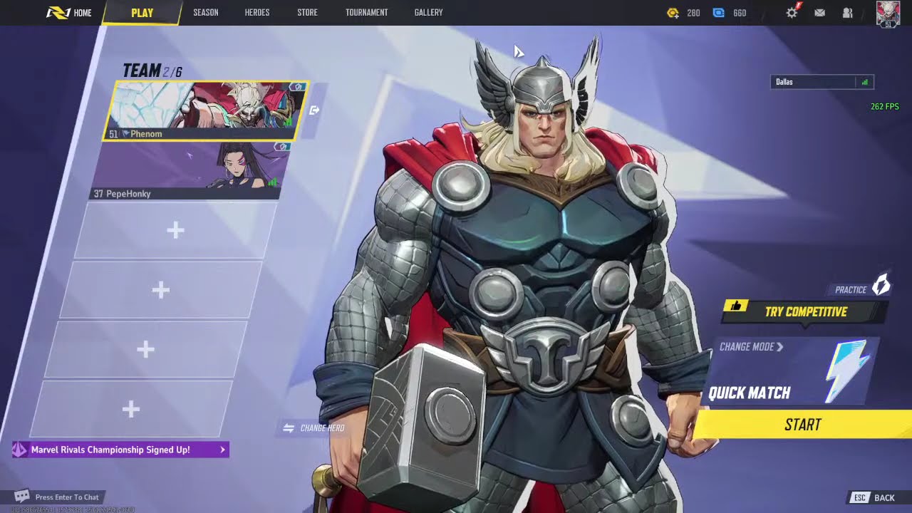 Best Thor Player in Marvel Rivals! - YouTube
