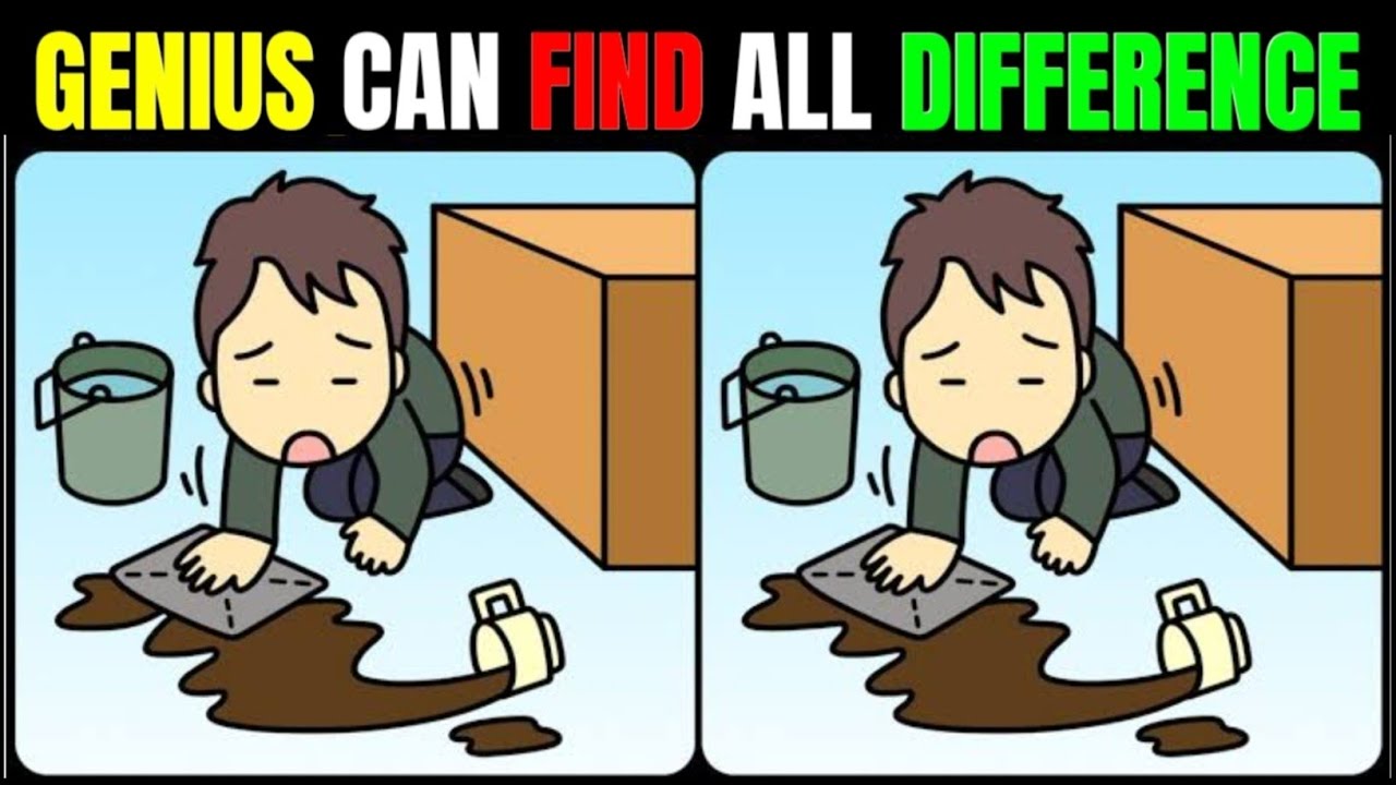 Very Few People can Spot the Difference | Hard to Find All [ Find The ...