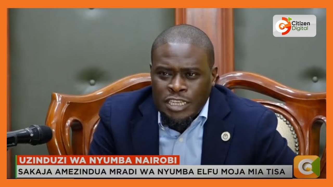 Sakaja azindua mradi wa nyumba elfu moja mia tisa - YouTube