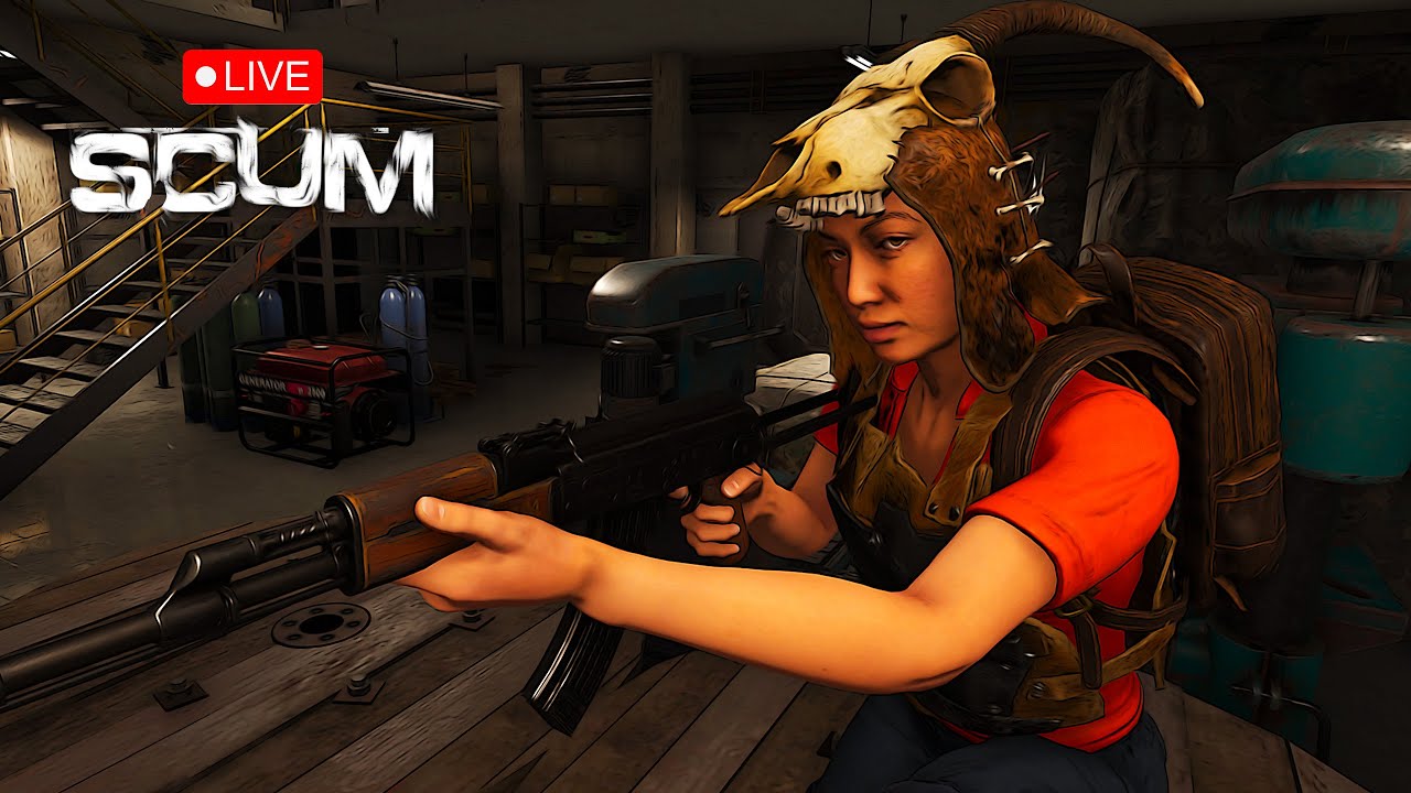 LIVE | SCUM 0.85 - COMMUNITY DAY! Bunker Takeover Event - PLAY WITH US ...