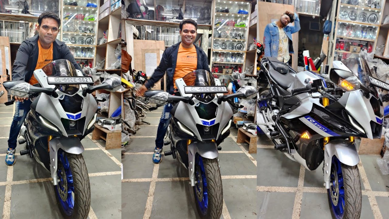 r15m modified | r15m grab rail | yamaha R15 modification accessories ...