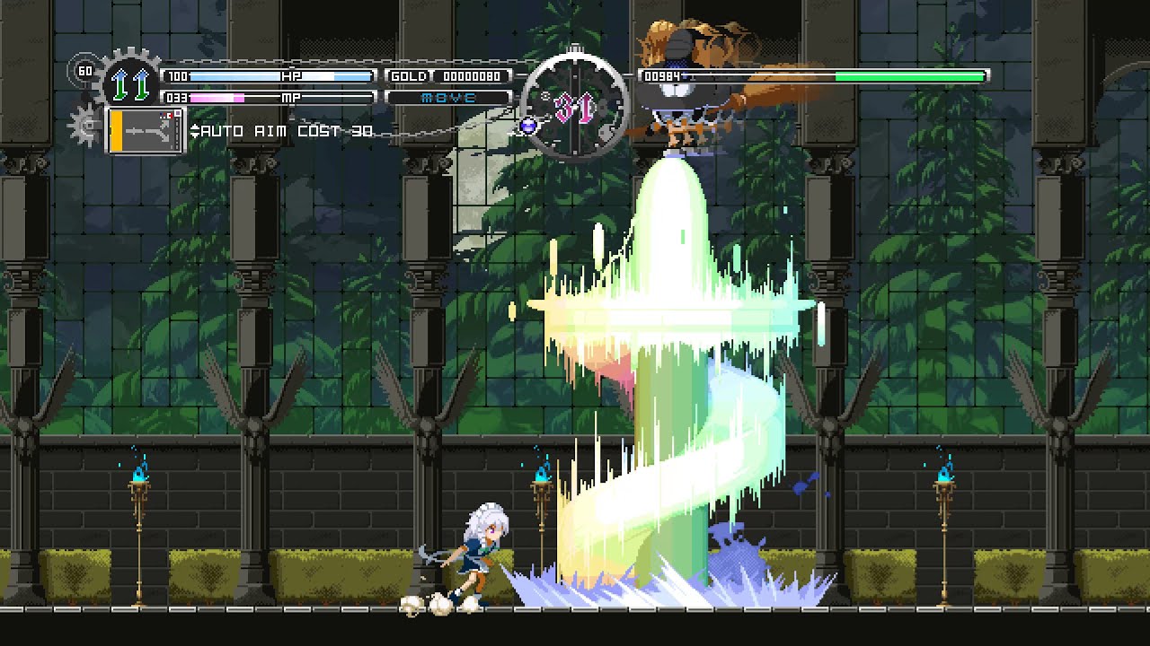 Touhou Luna Nights - Marisa Boss Fight - YouTube