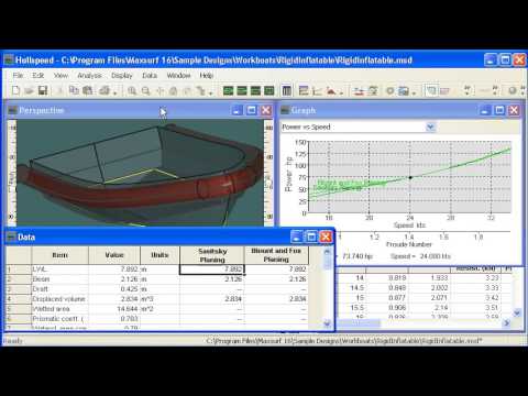 MAXSURF Resistance - Measuring Surfaces - YouTube