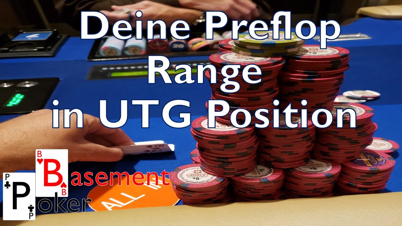 Live Poker - UTG Preflop Range zu loose? - YouTube