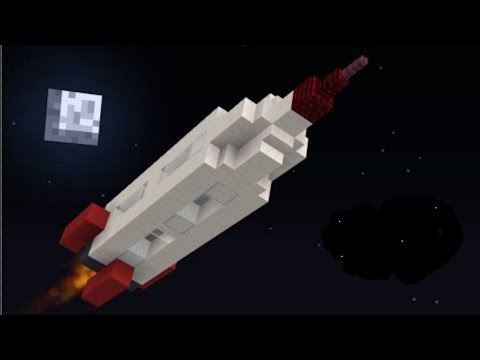 como hacer un cohete en minecraft - YouTube