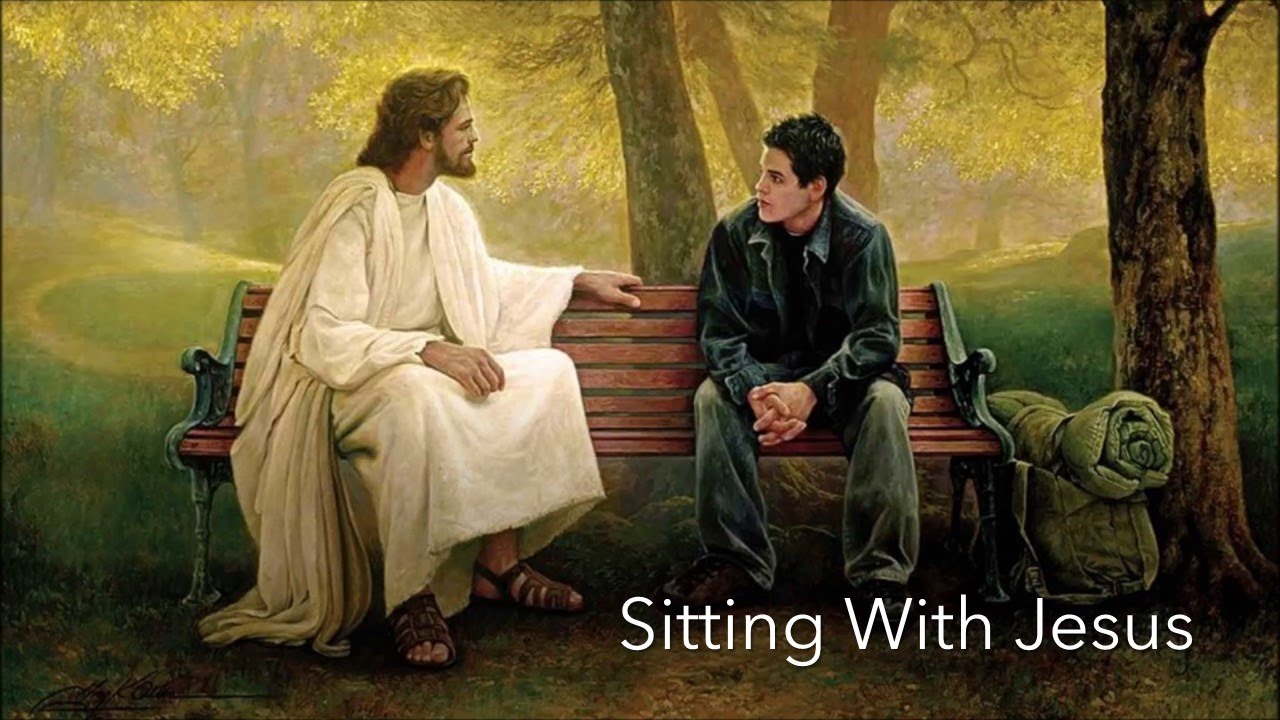 Sitting With Jesus - YouTube