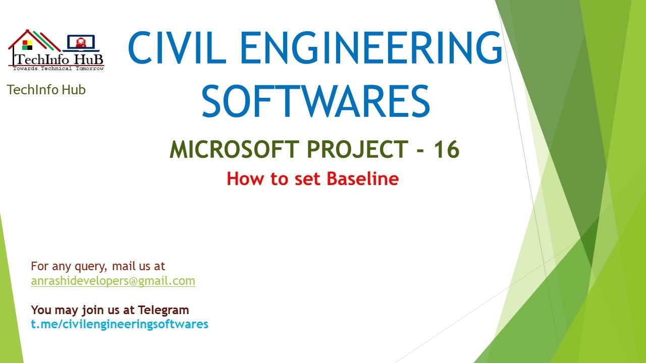 Microsoft Project 16 How To Set Baseline YouTube Microsoft Project 16 How To Set Baseline YouTube
