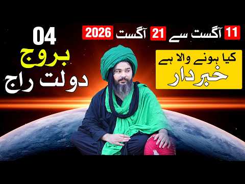 11 August 2026 Se 21 August 2026 Astrology | Mehrban Ali
